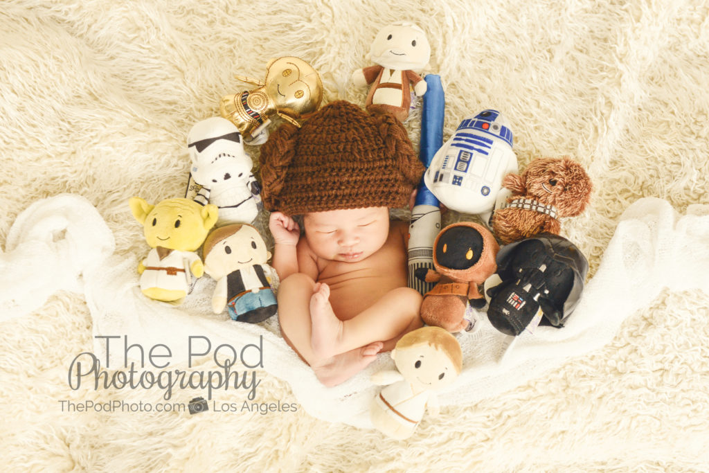 Baby Portrait Studio Los Angeles | Star Wars Themed Newborn Photography ...