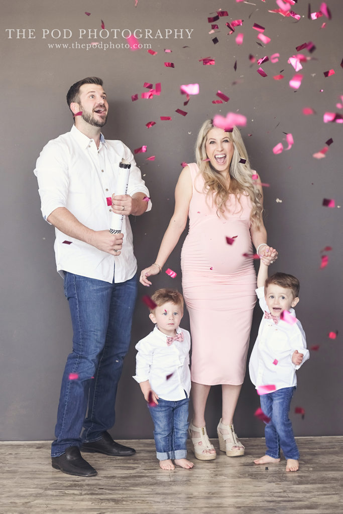 Gender Reveal Pregnancy Photo Shoot by Downtown LA Photographer - Los ...