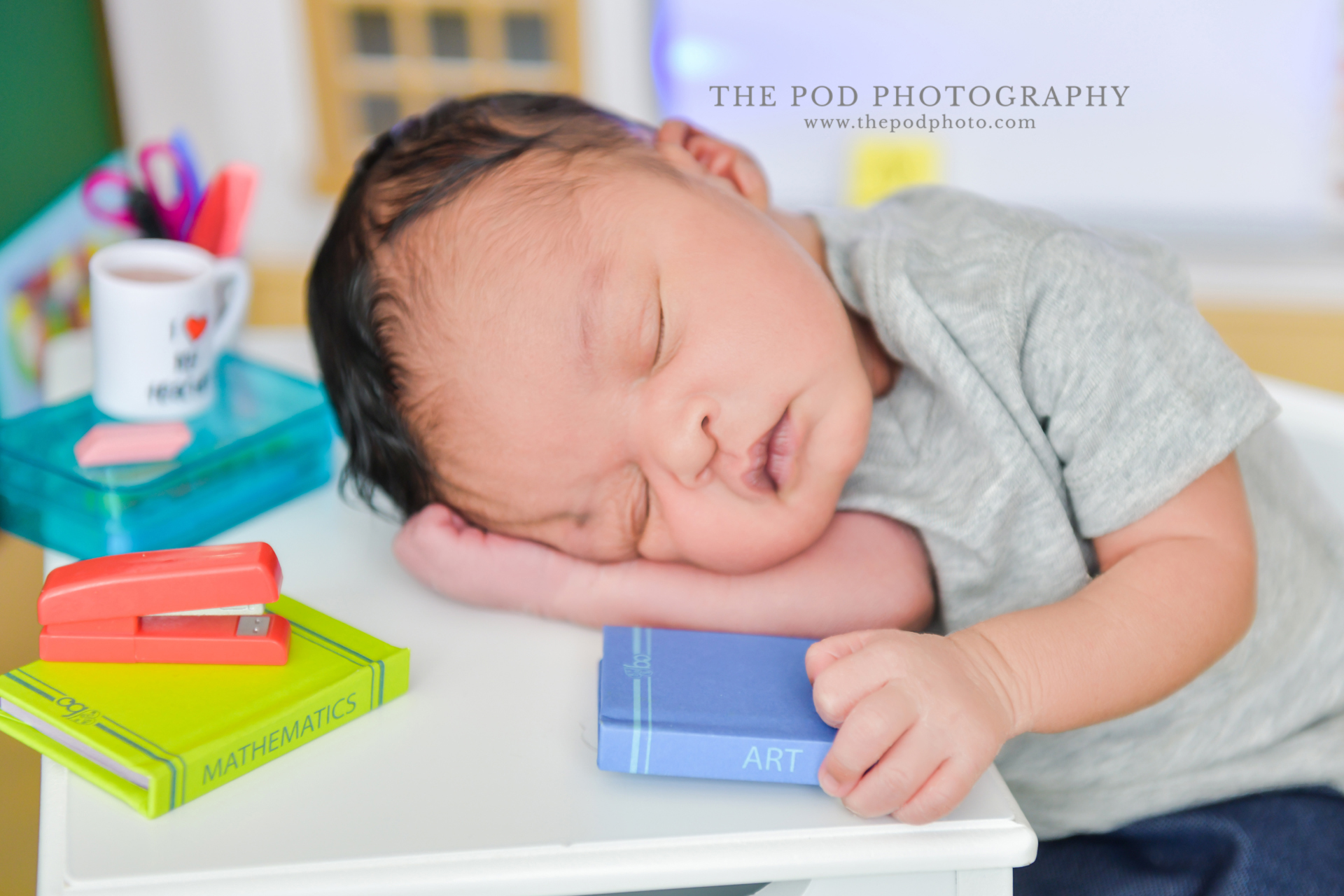 Newborn Custom Set Design School Days Portrait Session - Los Angeles ...